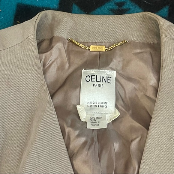 Celine | Skirts | Vintage Celine Suit Size 44 With Long Skirt Measured ...